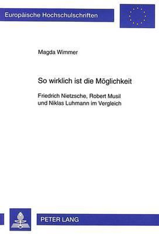 So wirklich ist die Möglichkeit, Magda Wimmer | 9783631326848 | Boeken ...