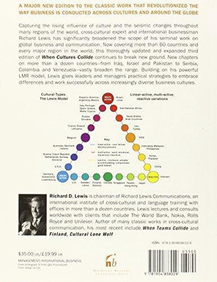 When Cultures Collide, Richard Lewis | 9781904838029 | Boeken | bol