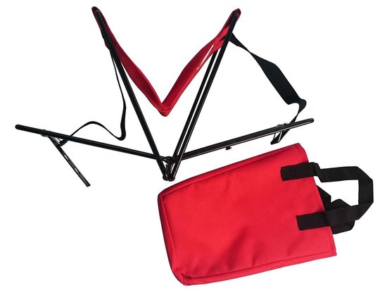 The amazing POCKET CHAIR. Compact opvouwbaar stevig stoeltje voor ...