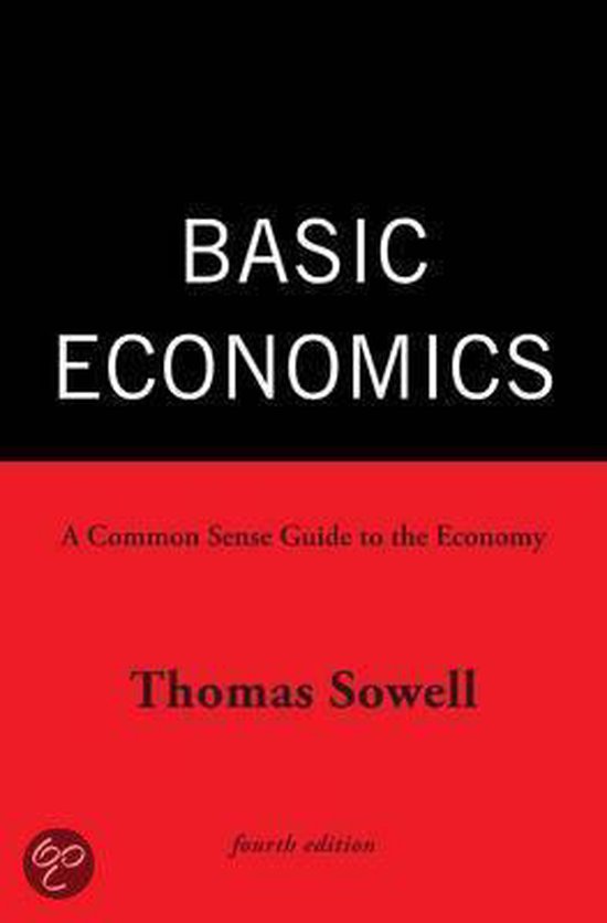 Basic Economics, Thomas Sowell | 9780465022526 | Boeken | bol