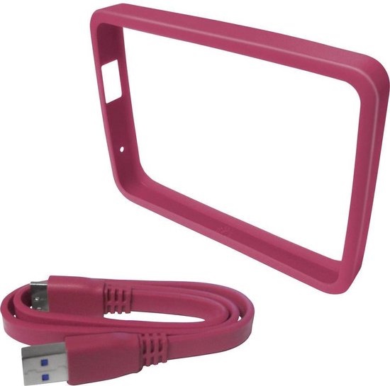 Western Digital Grip Pack - Roze - voor My Passport Ultra tot 1TB | bol
