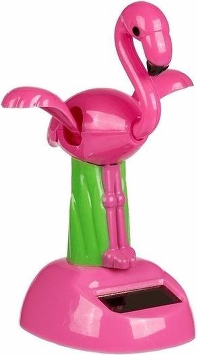Dansende solar flamingo 11 cm | bol.com