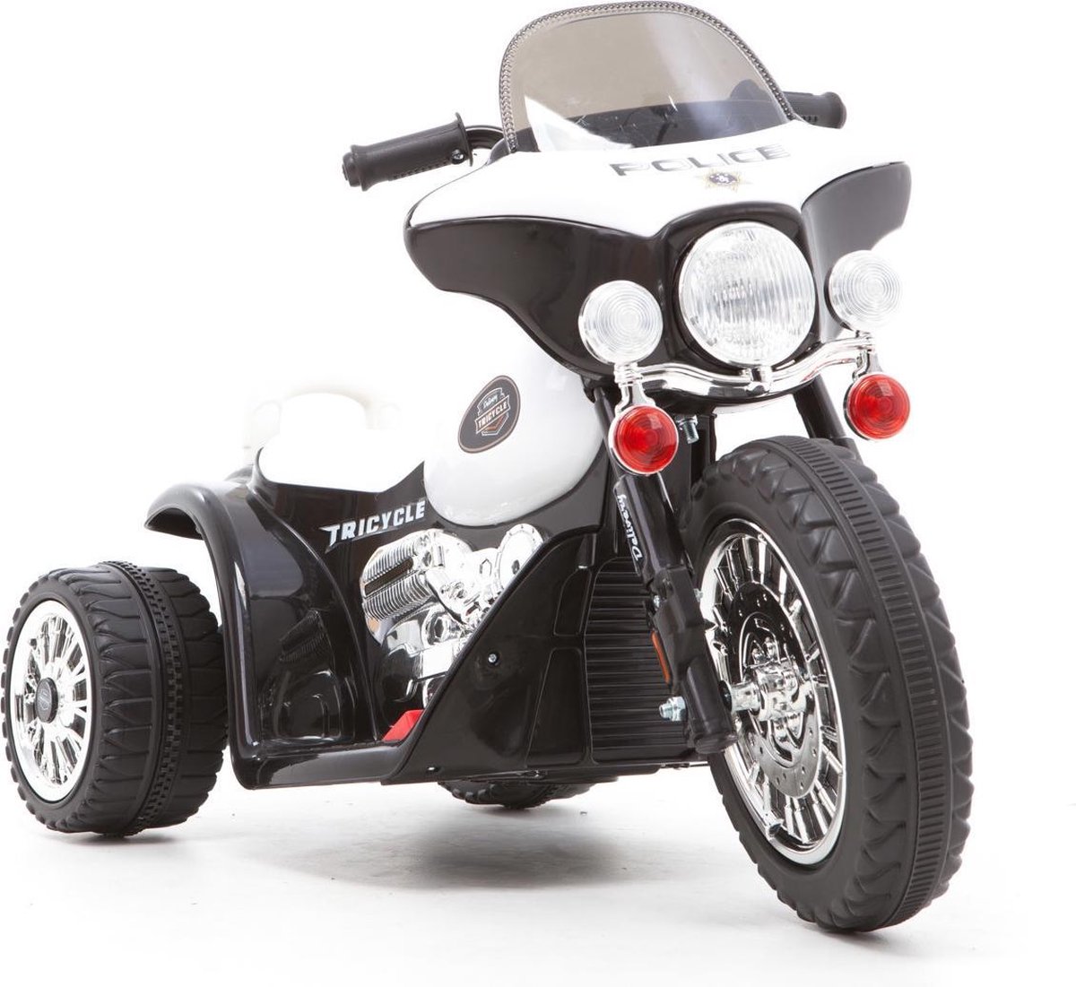 Politiemotor 6V zwart | bol.com