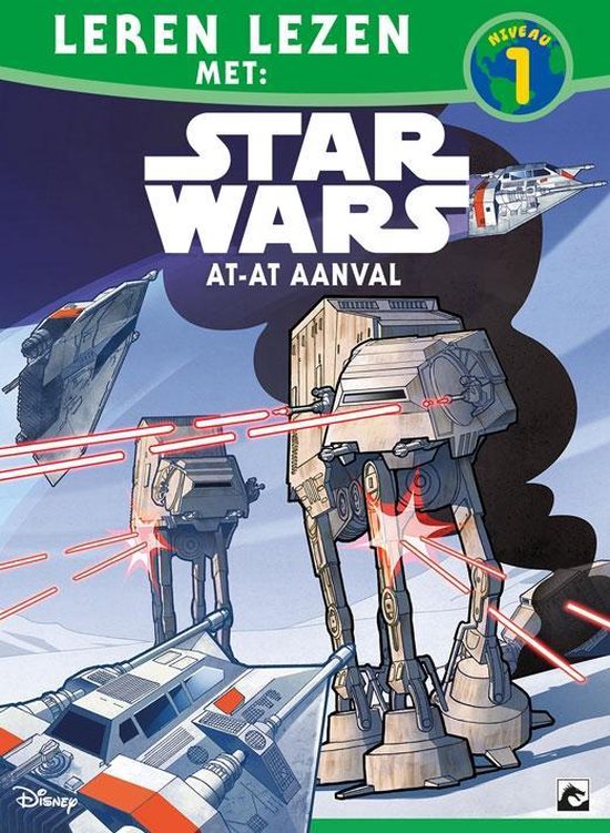 Leren Lezen met Star Wars, AT-AT Aanval, Calliope Glass | 9789460787638 ...
