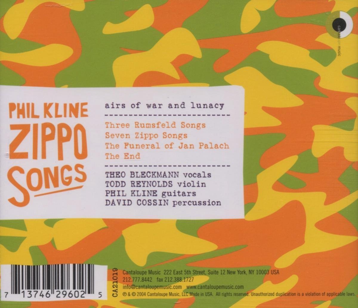 Zippo Songs, The Zippo Band | CD (album) | Muziek | bol
