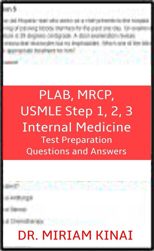 PLAB, MRCP, USMLE Step 1, 2, 3 Internal Medicine Test Preparation ...