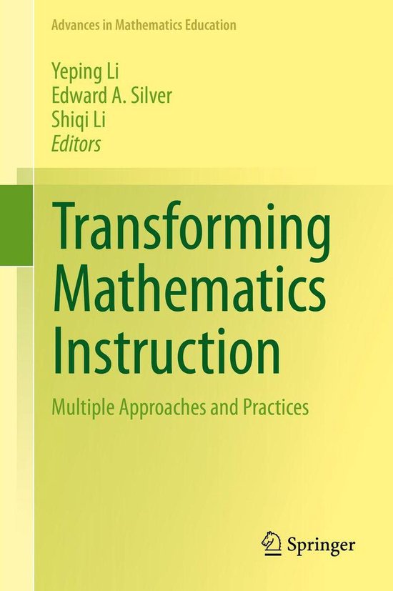 Advances in Mathematics Education - Transforming Mathematics ...