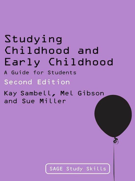 SAGE Study Skills Series - Studying Childhood and Early Childhood ...