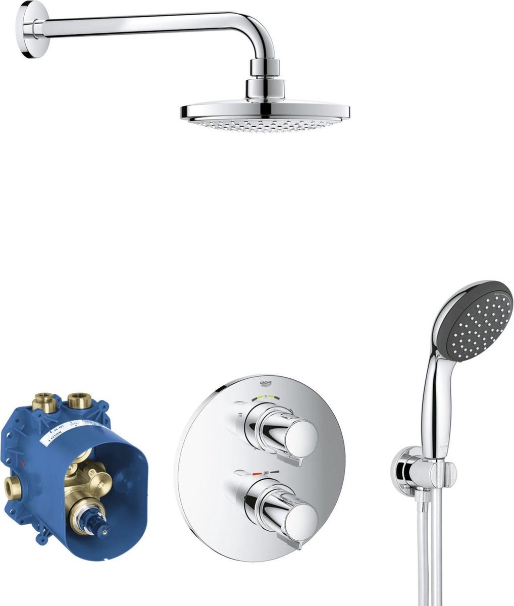 GROHE Precision Trend Perfect shower set - Inclusief thermostatische ...