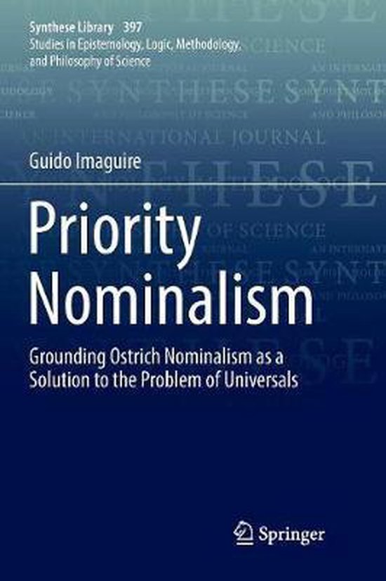 Priority Nominalism | 9783030069520 | Guido Imaguire | Boeken | bol.com