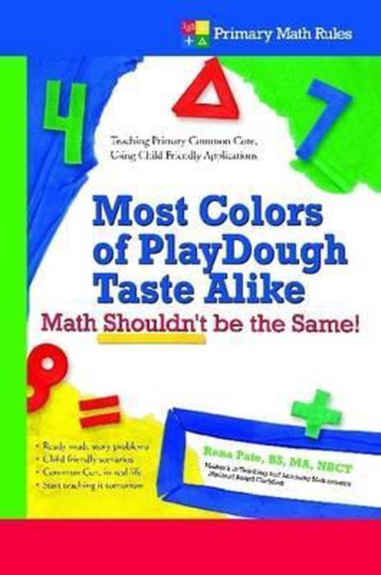 Most Colors of PlayDough Taste Alike... Math Shouldn't Be the Same ...