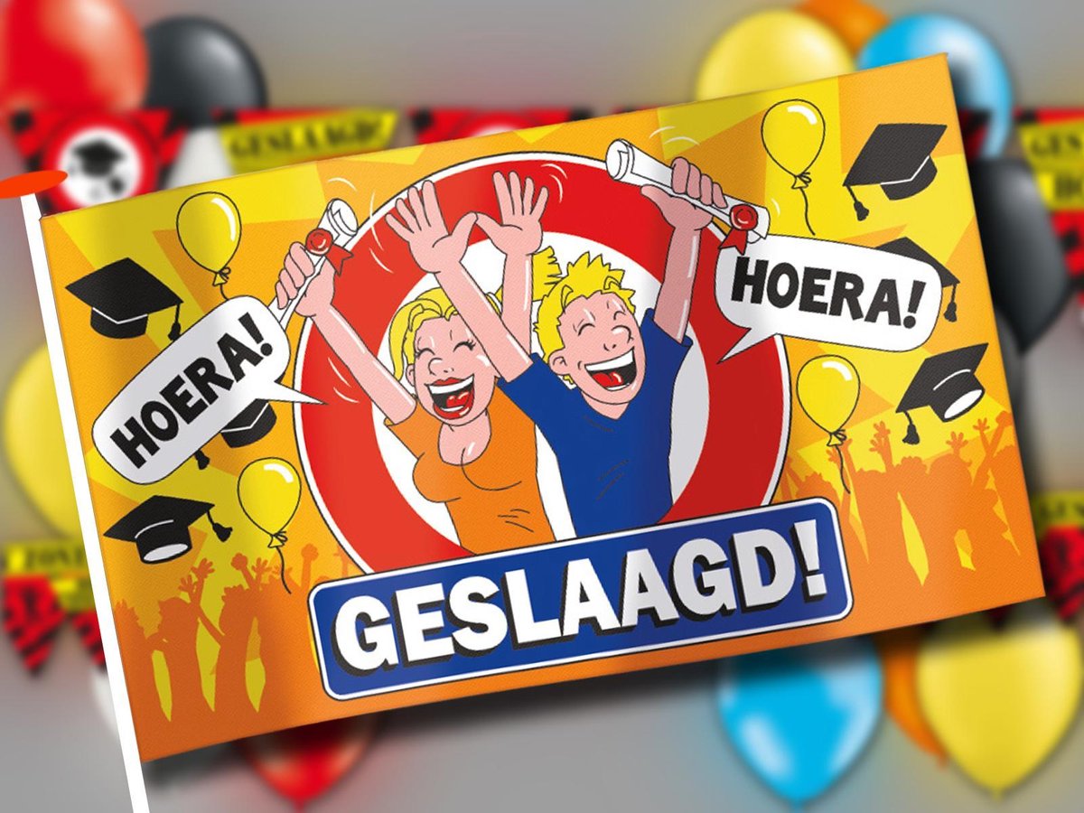 Party Pakket 'Geslaagd" Medium | bol.com