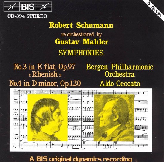 Bergen Philharmonic Orchestra, Aldo Ceccato - Schumann: Robert Schumann ...