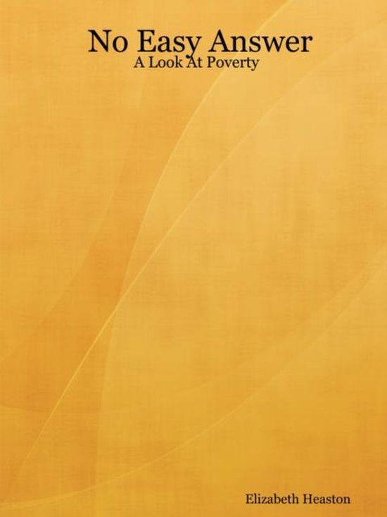 No Easy Answer | 9780615145952 | Elizabeth Heaston | Boeken | bol