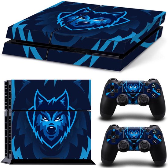 Gamer Wolf - PS4 Console Skins PlayStation Stickers | bol.com