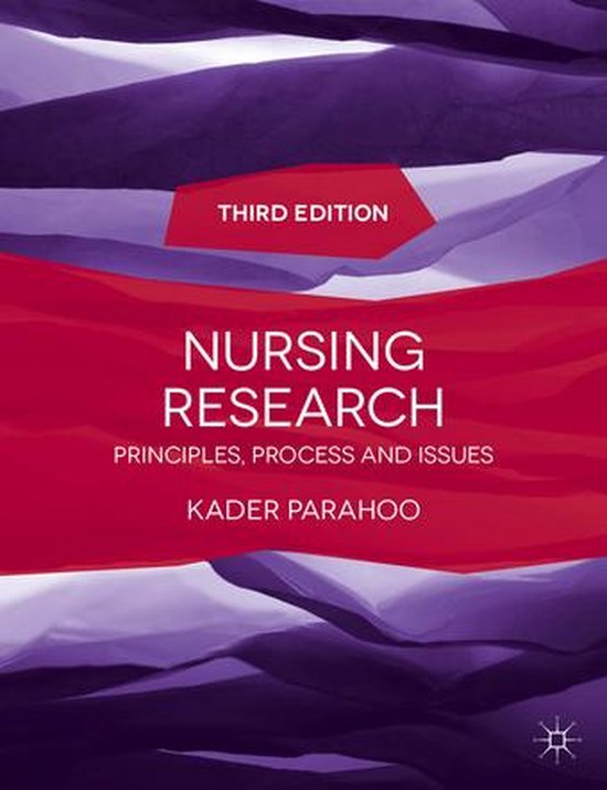 Nursing Research (ebook), Kader Parahoo | 9781137281289 | Boeken | bol.com