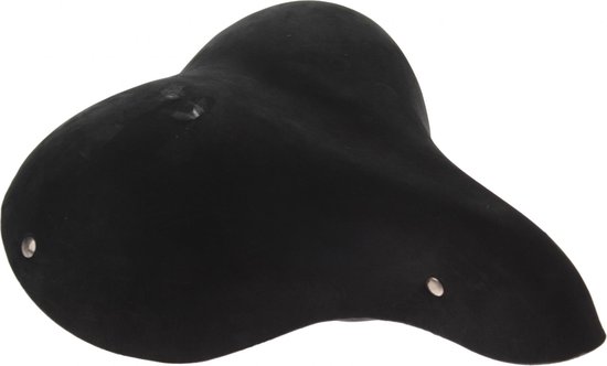 Lepper Zadel Lounger Stadsfiets 25,5 X 5 Cm Zwart | bol