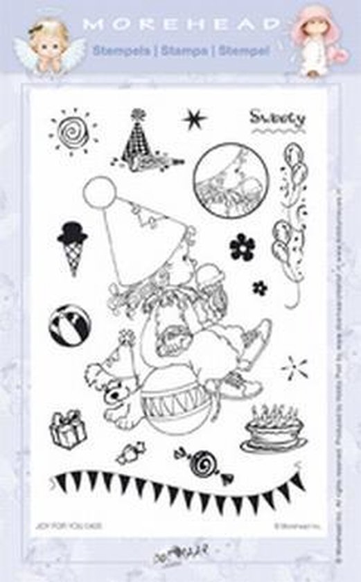 Clearstamp Morehead, Joy for You Sweety, 10x15 cm. | bol.com