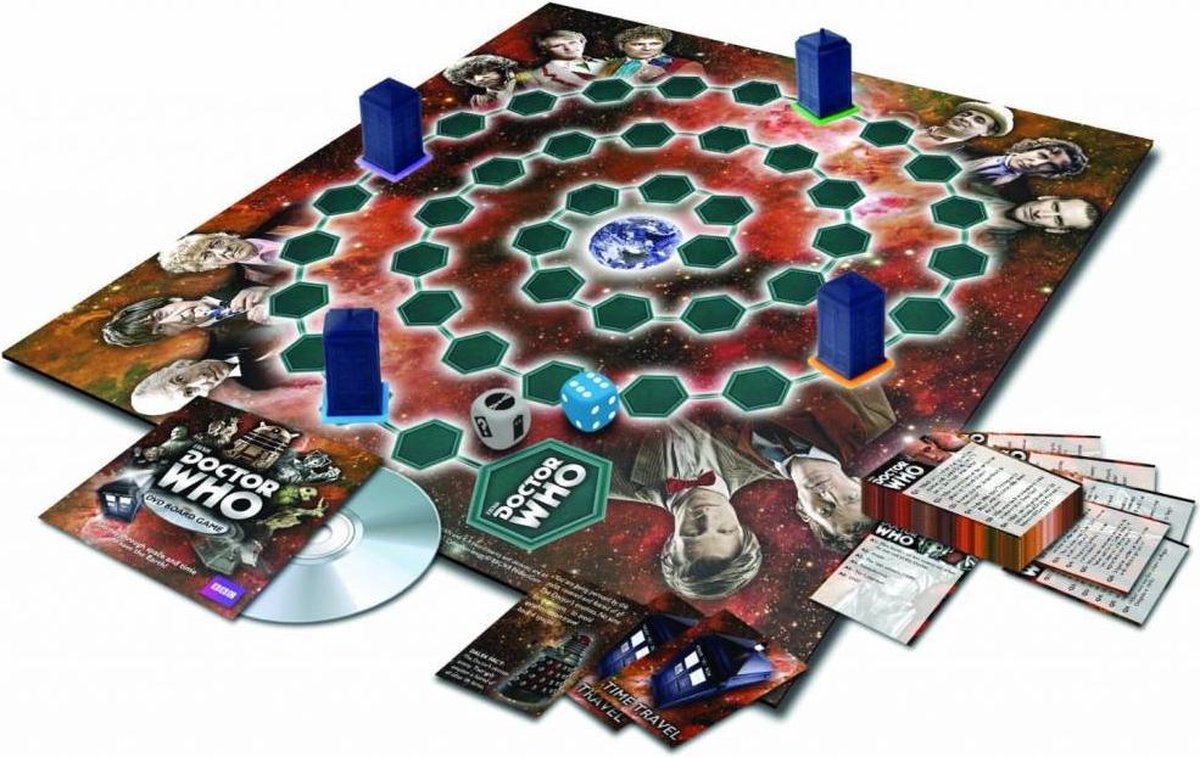 Doctor Who: 50th Anniversary DVD Board Game | bol.com