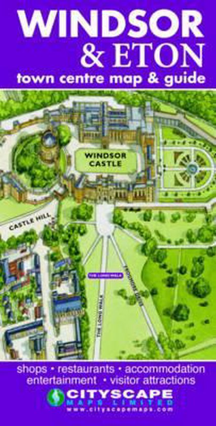 Windsor and Eton Town Map and Guide | 9781860800597 | Boeken | bol