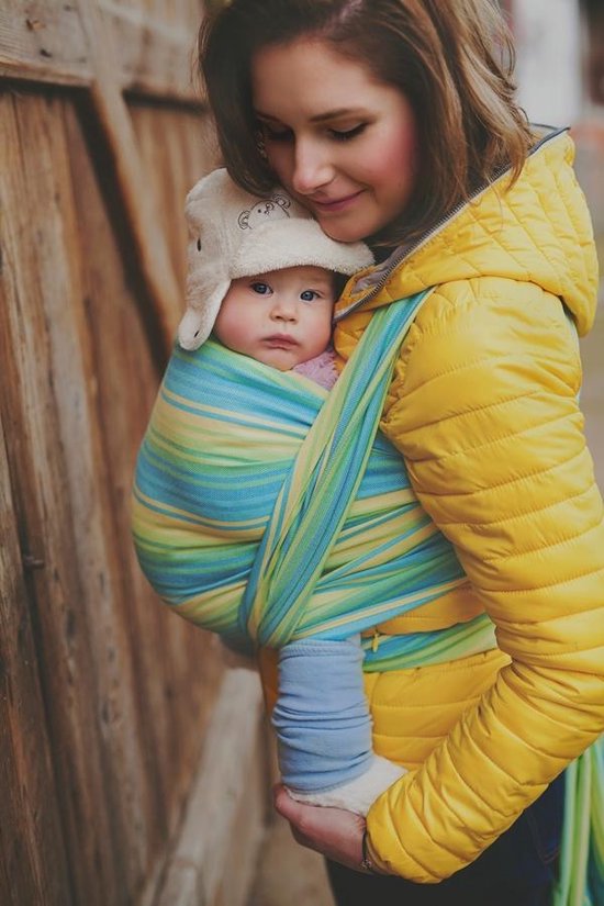 Little Frog draagdoek Bamboo Aventurine Maat 6 (+/- 4,6 m) | bol.com