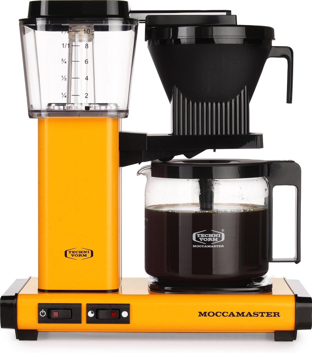 Moccamaster KBG741AO - Koffiezetapparaat - Yellow Pepper | bol.com