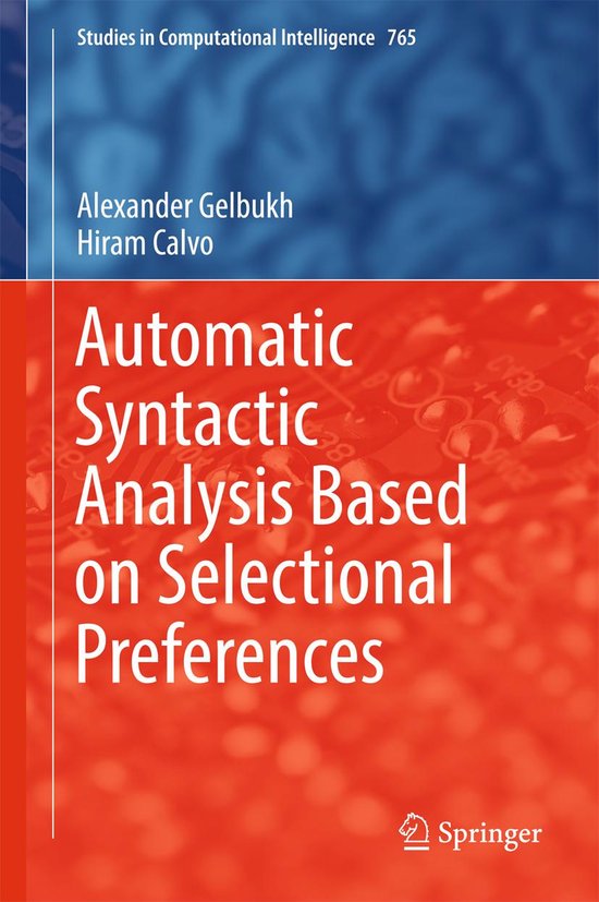 Studies in Computational Intelligence 765 - Automatic Syntactic Analysis Based on... | bol