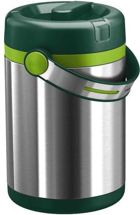 EMSA MOBILITY, 1,7 l, Groen, Roestvrijstaal, Polypropyleen (PP ...
