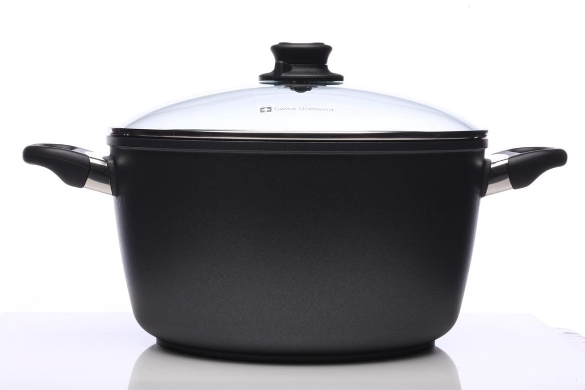 Swiss Diamond Soeppan - Met Deksel - 28 cm | bol