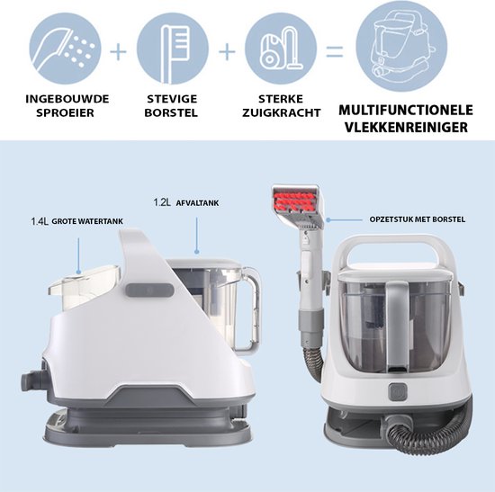 WRH - Tapijtreiniger Machine - Auto Interieur Reiniger ...