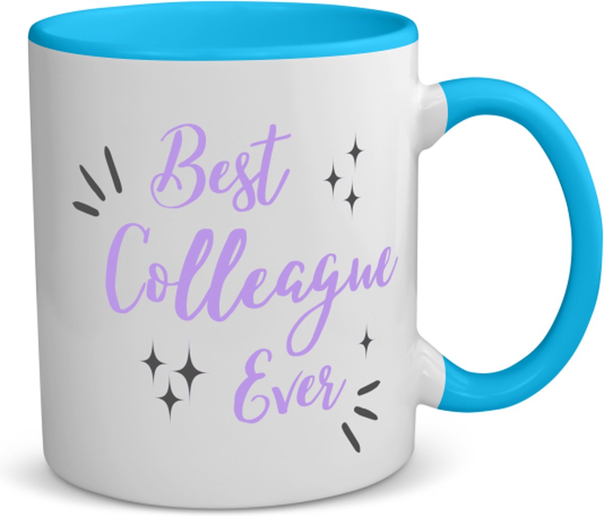 Akyol - best colleague ever koffiemok - theemok - blauw - Collega - een ...