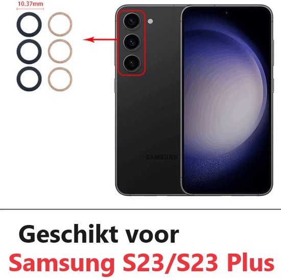 Samsung Galaxy S23 - S23 Plus Camera Lens - Zelfklevende lens ...