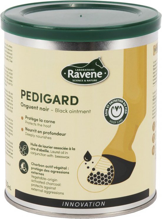 Ravene Ravene Pedigard Hoof Ointment Zwart | bol