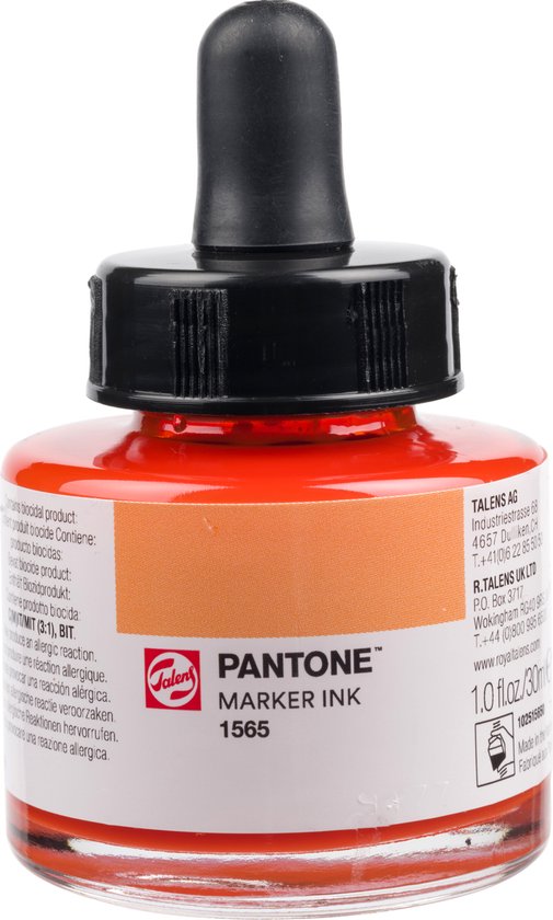 Talens | Pantone marker inkt 30 ml 1565 | bol