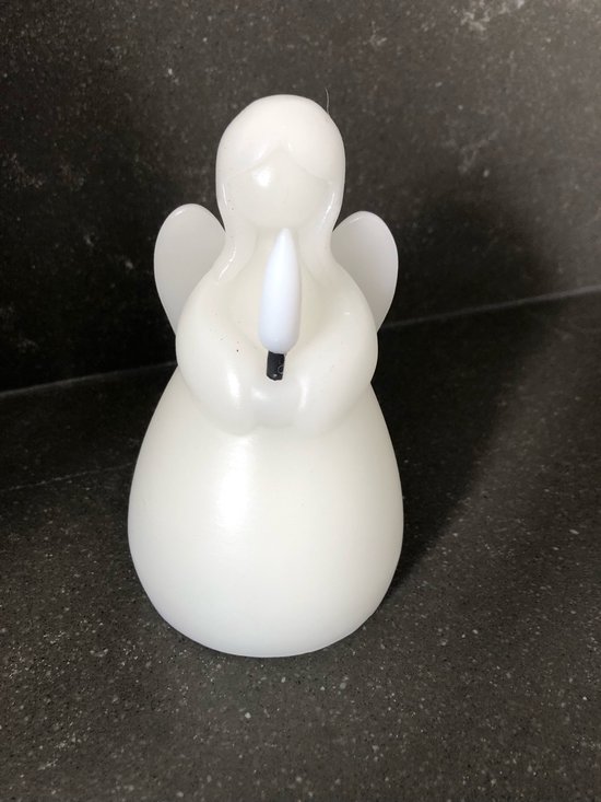 Led Kaars Engel Wit Countryfield | bol