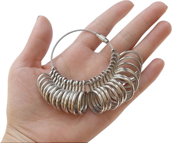 Purepeak Ringmaat Meter geschikt voor EU, Frans en US maten - Ring ...