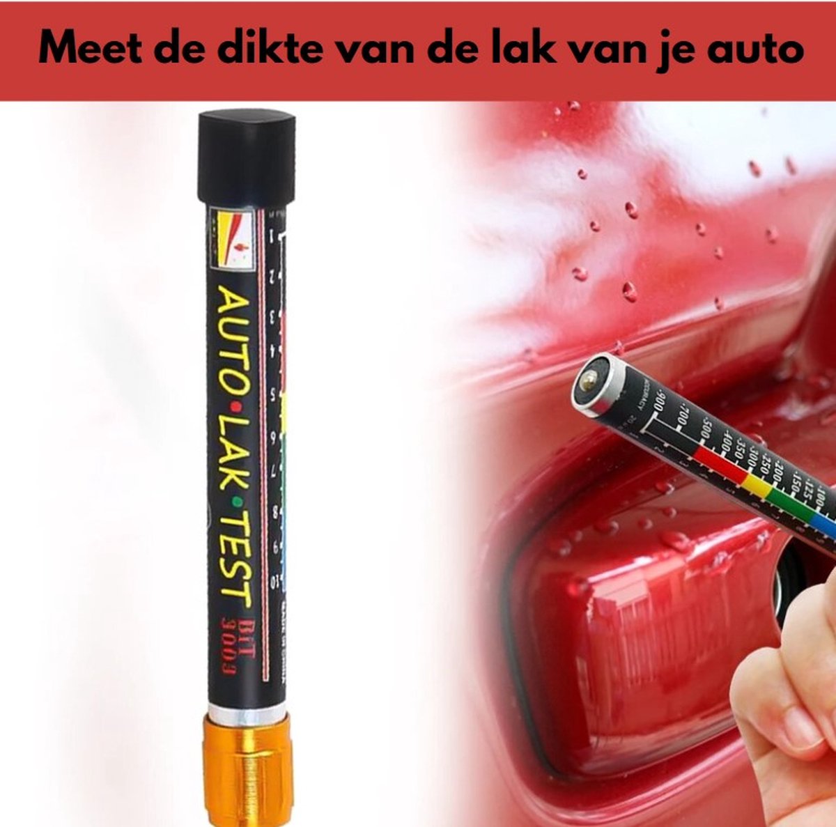 Lakdiktemeter - Auto laagdiktemeter - Auto laktester - Magnetische ...