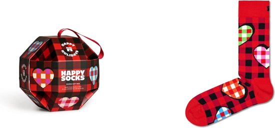 Happy Socks Bauble Sock Gift Box (1-pack) - unisex sokken - Unisex ...