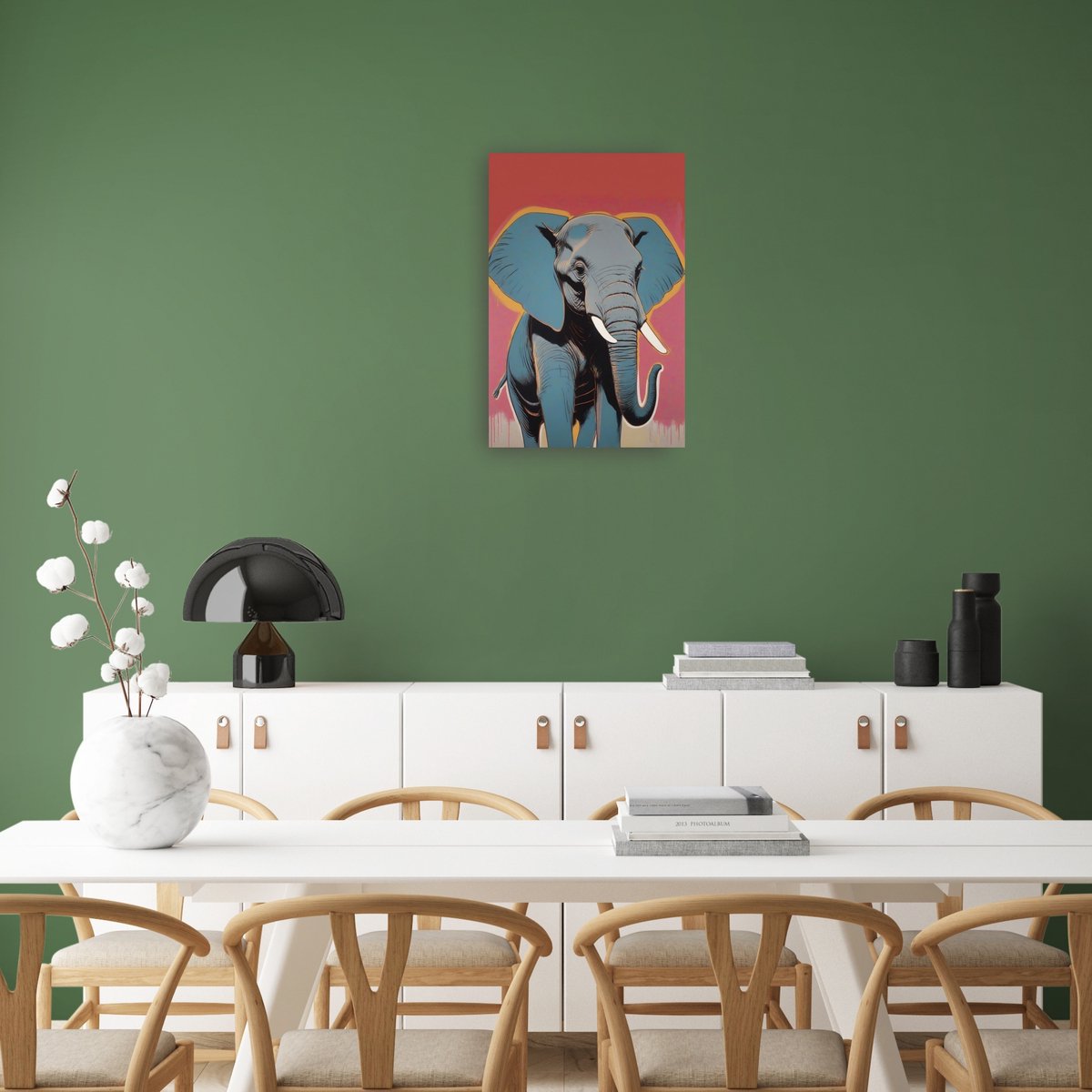 Andy Warhol olifant - Olifant poster - Posters olifant - Warhol ...