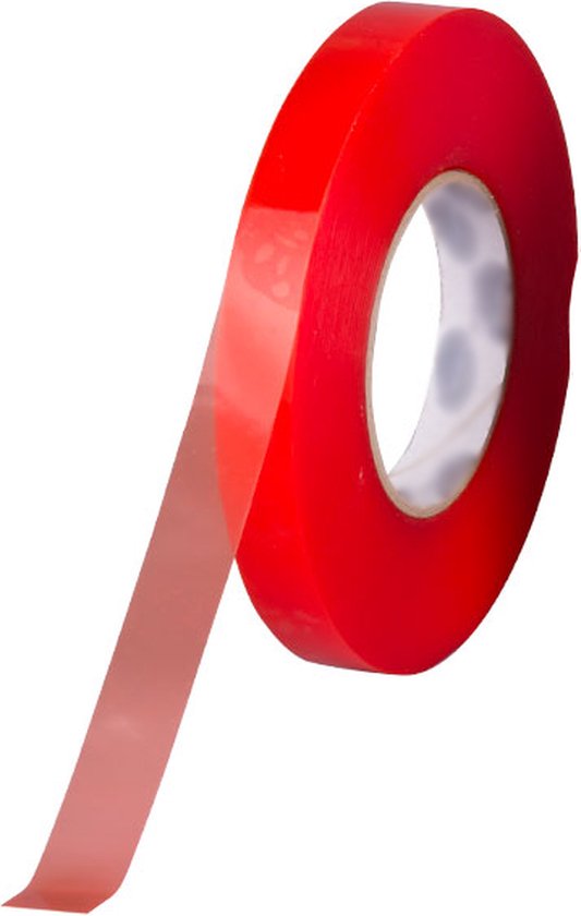 Wovar Dubbelzijdige Tape extra dun en Transparant | Rol 10 Meter | bol