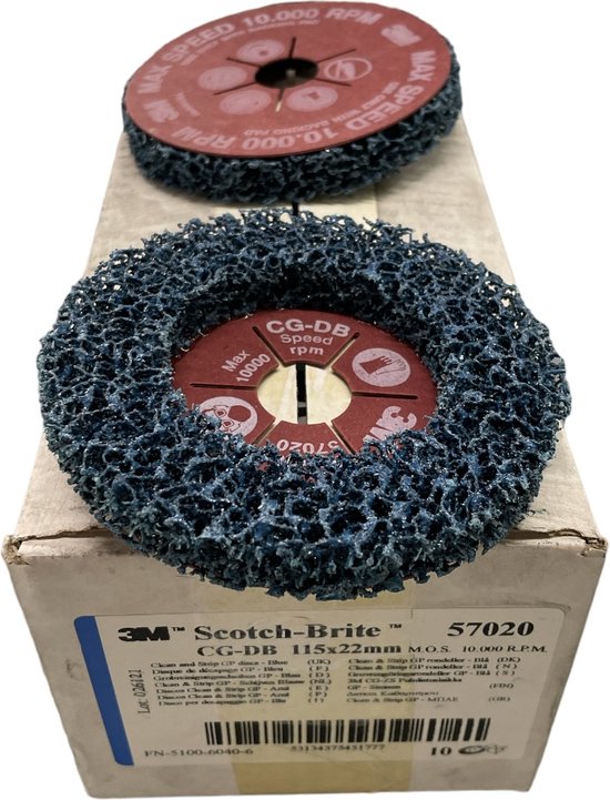 3M Scotch Brite Clean & Strip art. 57020 CG/DB - extra grof - diameter ...