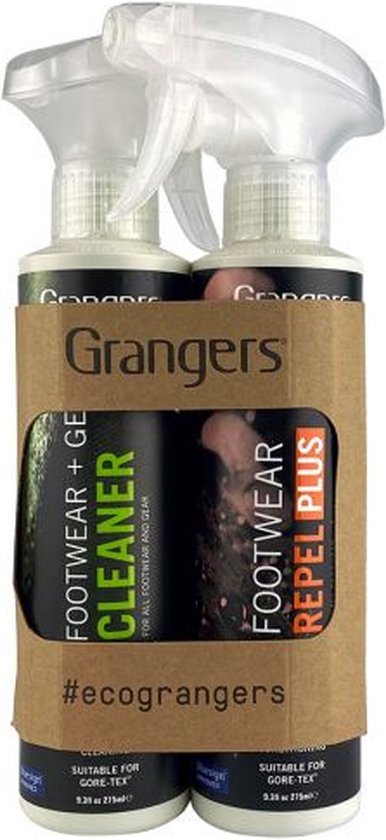 Grangers Footwear & Gear Cleaner & Footwear Repel Plus | bol