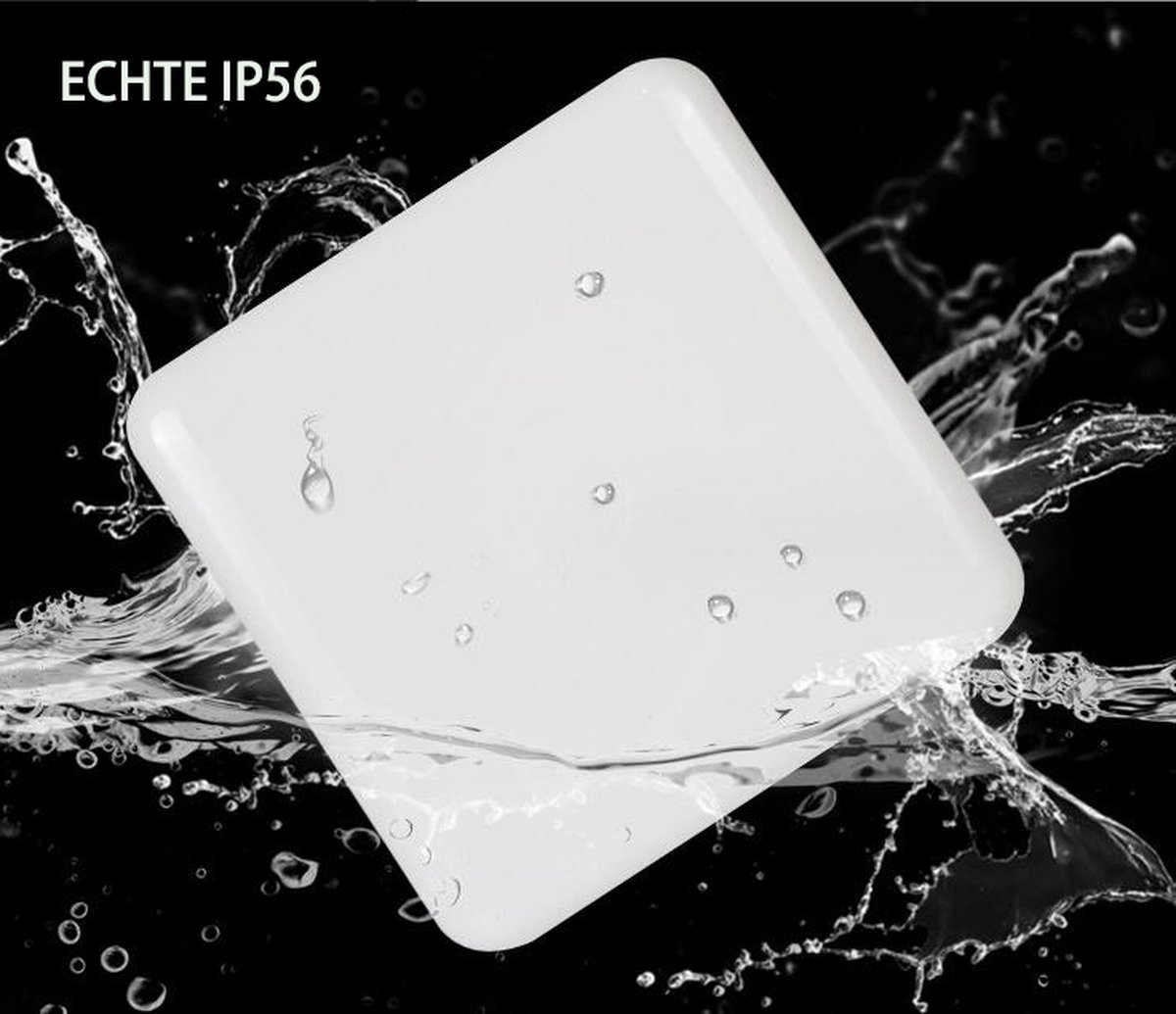 MELILI LED badkamer lamp-vierkant LED waterdicht lamp-IP56 LED balkon ...