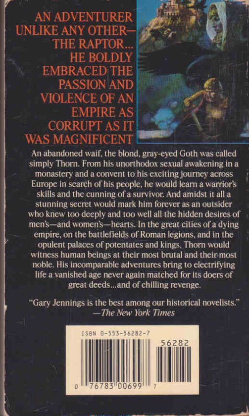 Raptor, Gary Jennings | 9780553562828 | Boeken | bol