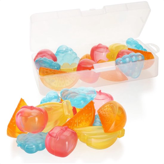28 x Herbruikbare IJsblokjes met Opbergdoos - Feestelijke IJsblokjes ...