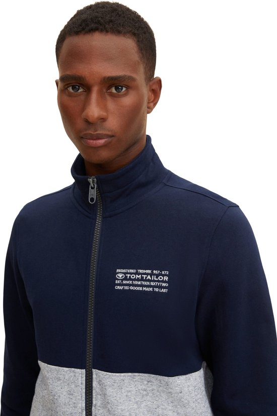 Tom Tailor Men-Cardigan--10668 Sky Capta-Maat M | bol