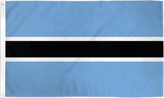 VlagDirect - Botswaanse vlag - Botswana vlag - 90 x 150 cm. | bol