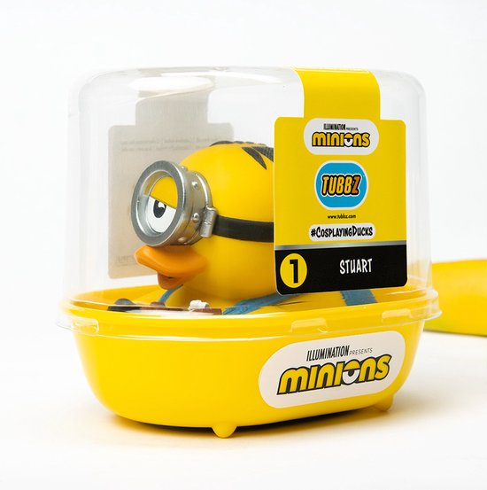 Numskull - TUBBZ Badeend - Minions - Stuart - 9cm | bol