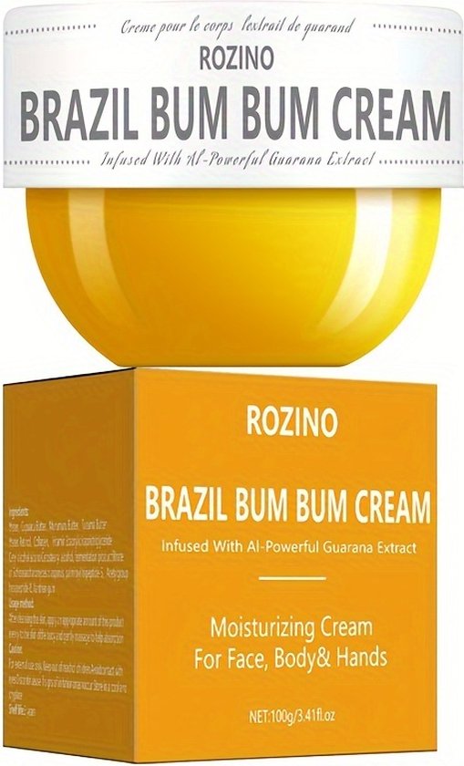 Rozino Brazilian Bum Bum Cream bodycrème 100g | bol