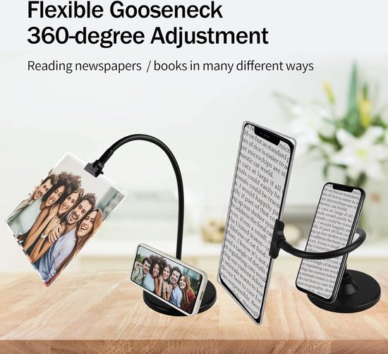 4 x vergrootglas met standaard, 10 x 6 inch flexibele ...